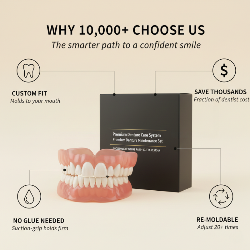 Dentera™ – No Glue, No Dentist Needed + 50% OFF – Odessa