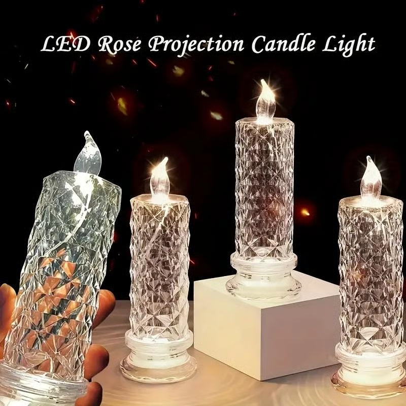 The CrystalGlitter Candle - A Dazzling, Color-Changing Glow + 50% OFF ...